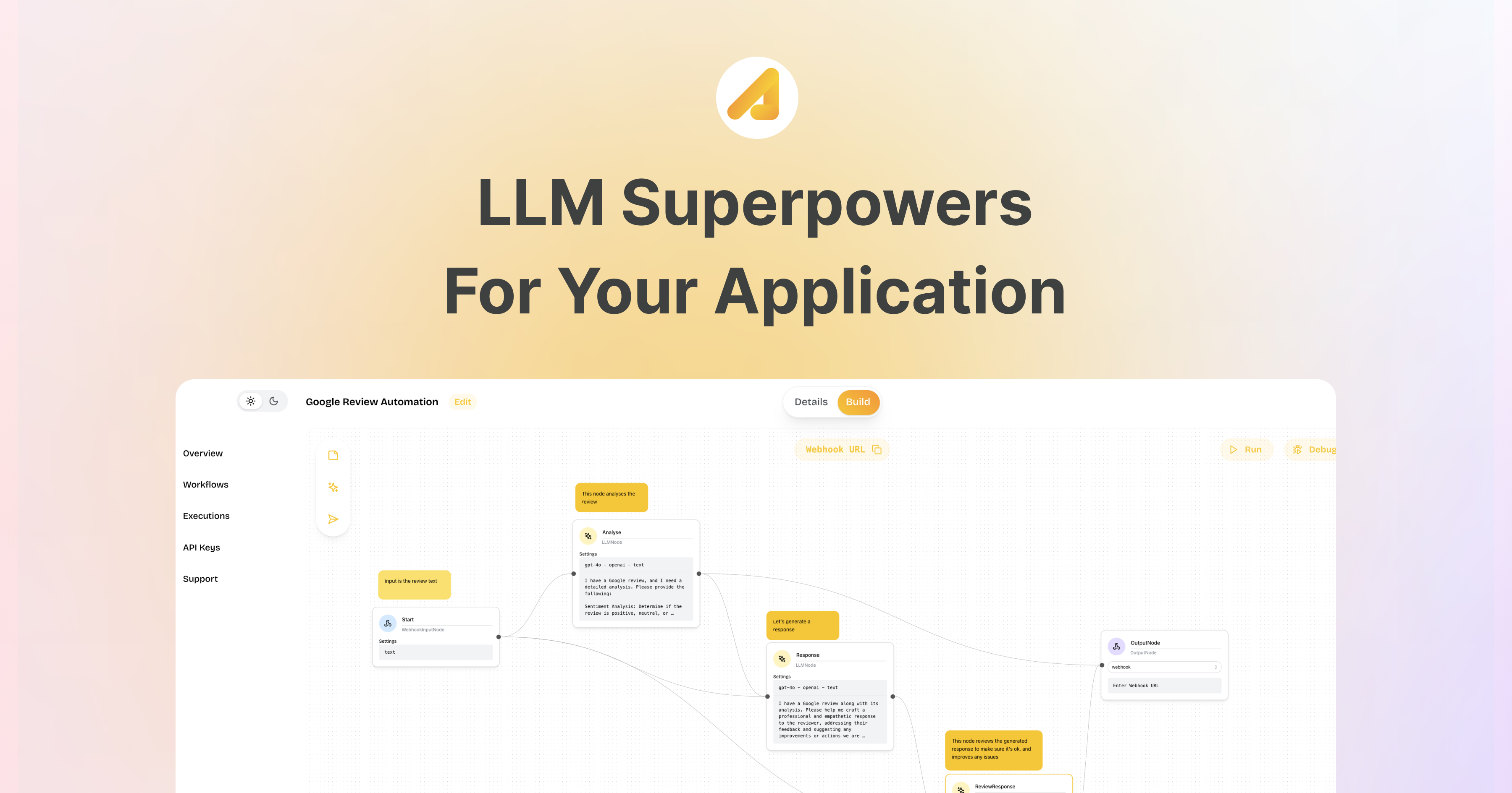 LLM Superpowers for Your Application | Automateo